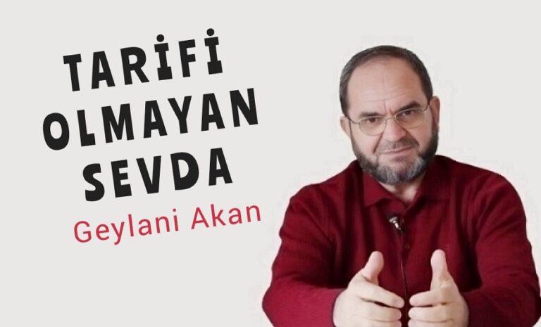 Tarifi olmayan sevda... - İrfan Dünyamız