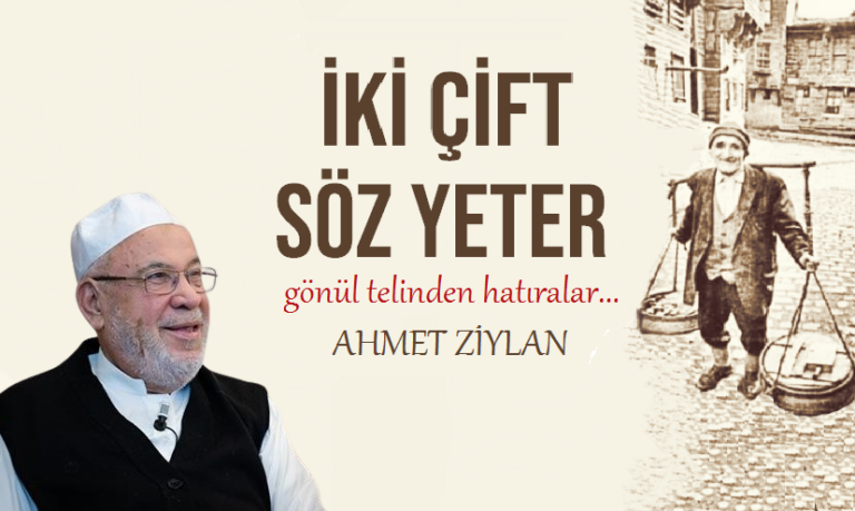 İki çift söz yeter... - İrfan Dünyamız